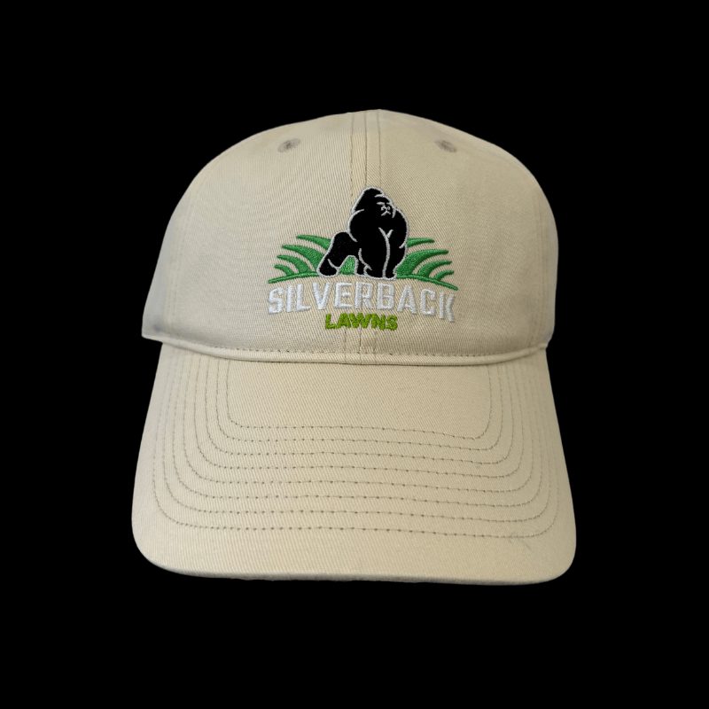 Silverback Lawns Baseball Cap – Beige - All Seasons Synthetic Turf